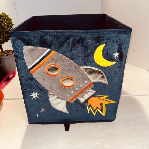 Accents | Your Zone Fantastic Collapsible Rocket Storage Bin 15 W X 105 ...